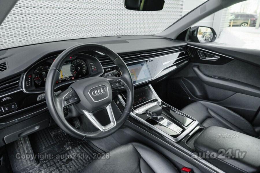 Pelēks Audi Q8 2019 Rīga, ar dzinēja tilpumu 3.00 L un nobraukumu 109 tūkst. km par 46600 €, foto 12 vietnē AUTOMOTO.COM.LV