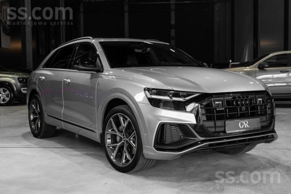 Pelēks Audi Q8 2019 Rīga, ar dzinēja tilpumu 3.00 L un nobraukumu 121 tūkst. km par 46500 €, foto 3 vietnē AUTOMOTO.COM.LV
