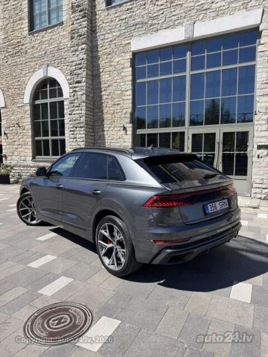 Grey Audi Q8 2019 in Tallinn, with an engine capacity of 3.00 L and mileage of 135 thousand km for 45900 €, photo 7 on AUTOMOTO.COM.LV