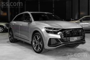 Pelēks Audi Q8 2019 Rīga, ar dzinēja tilpumu 3.00 L un nobraukumu 121 tūkst. km par 45000 €, foto 4 vietnē AUTOMOTO.COM.LV