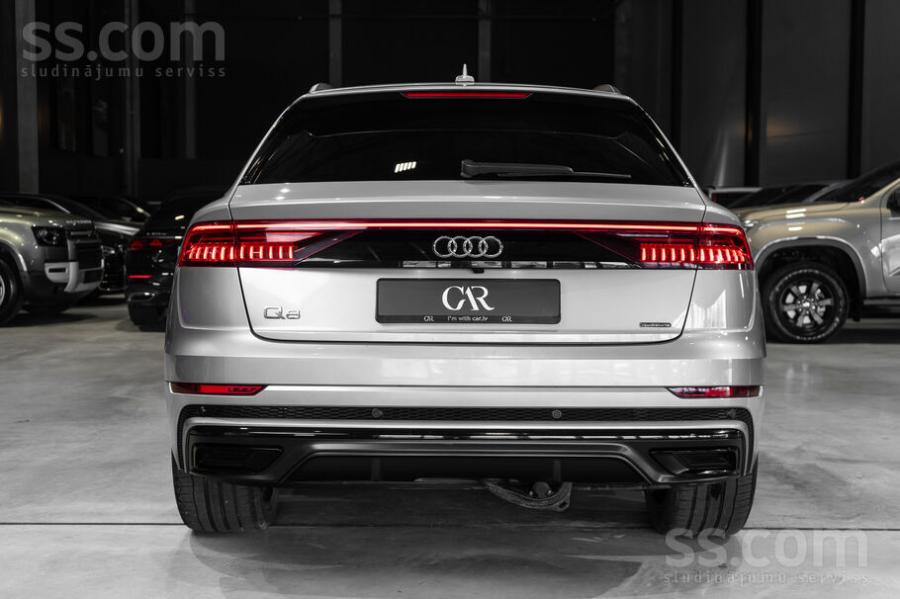 Pelēks Audi Q8 2019 Rīga, ar dzinēja tilpumu 3.00 L un nobraukumu 121 tūkst. km par 45000 €, foto 6 vietnē AUTOMOTO.COM.LV