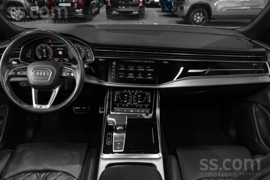 Pelēks Audi Q8 2019 Rīga, ar dzinēja tilpumu 3.00 L un nobraukumu 121 tūkst. km par 45000 €, foto 12 vietnē AUTOMOTO.COM.LV