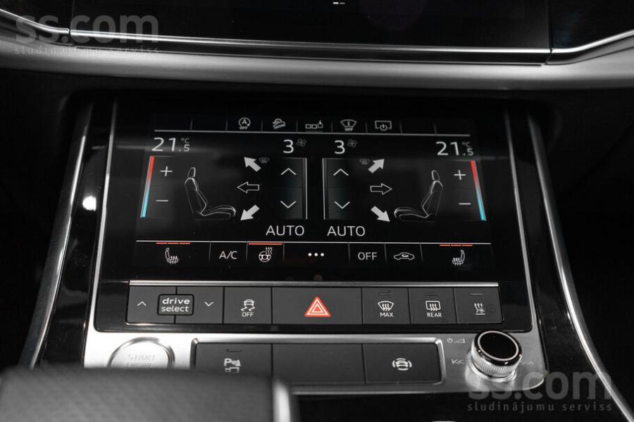 Pelēks Audi Q8 2019 Rīga, ar dzinēja tilpumu 3.00 L un nobraukumu 121 tūkst. km par 45000 €, foto 31 vietnē AUTOMOTO.COM.LV