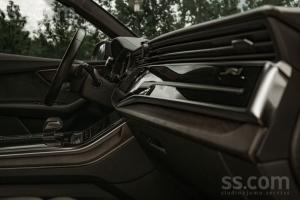 Grey Audi Q8 2019 in Riga, with an engine capacity of 3.00 L and mileage of 117 thousand km for 45000 €, photo 15 on AUTOMOTO.COM.LV
