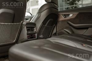 Grey Audi Q8 2019 in Riga, with an engine capacity of 3.00 L and mileage of 117 thousand km for 45000 €, photo 24 on AUTOMOTO.COM.LV
