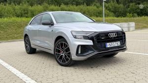 Серый Ауди Q8 2019 в Вильнюс, объемом двигателя 3.00 л и пробегом 92 тыс. км за 56000 €, фото  на AUTOMOTO.COM.LV