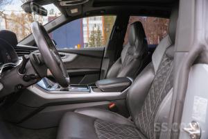 Grey Audi Q8 2019 in Riga, with an engine capacity of 3.00 L and mileage of 195 thousand km for 53500 €, photo 11 on AUTOMOTO.COM.LV