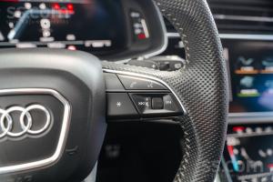 Grey Audi Q8 2019 in Riga, with an engine capacity of 3.00 L and mileage of 195 thousand km for 53500 €, photo 19 on AUTOMOTO.COM.LV