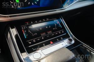 Grey Audi Q8 2019 in Riga, with an engine capacity of 3.00 L and mileage of 195 thousand km for 53500 €, photo 27 on AUTOMOTO.COM.LV