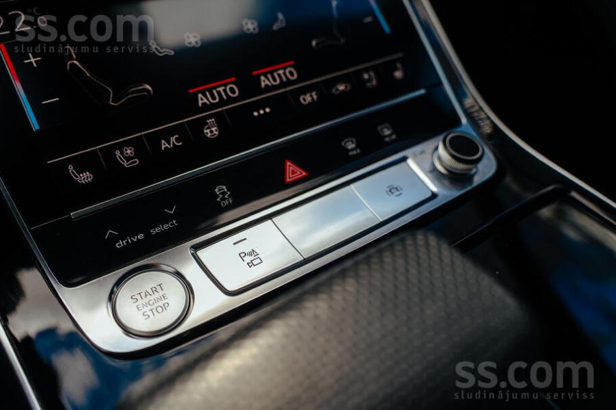 Grey Audi Q8 2019 in Riga, with an engine capacity of 3.00 L and mileage of 195 thousand km for 53500 €, photo 28 on AUTOMOTO.COM.LV