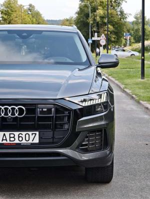 Pelēks Audi Q8 2019 Viļņa, ar dzinēja tilpumu 3.00 L un nobraukumu 133 tūkst. km par 43000 €, foto 6 vietnē AUTOMOTO.COM.LV