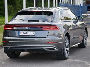 Pelēks Audi Q8 2019 Viļņa, ar dzinēja tilpumu 3.00 L un nobraukumu 133 tūkst. km par 43000 €, foto 9 vietnē AUTOMOTO.COM.LV