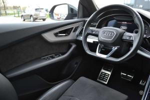 Серый Ауди Q8 2019 в Вильнюс, объемом двигателя 2.97 л и пробегом 120 тыс. км за 47000 €, фото 44 на AUTOMOTO.COM.LV