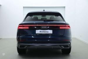 Grey Audi Q8 2020 in Vilnius, with an engine capacity of 3.00 L and mileage of 65 thousand km for 52300 €, photo 7 on AUTOMOTO.COM.LV