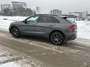 Grey Audi Q8 2020 in Vilnius, with an engine capacity of 3.00 L and mileage of 74 thousand km for 45000 €, photo 10 on AUTOMOTO.COM.LV