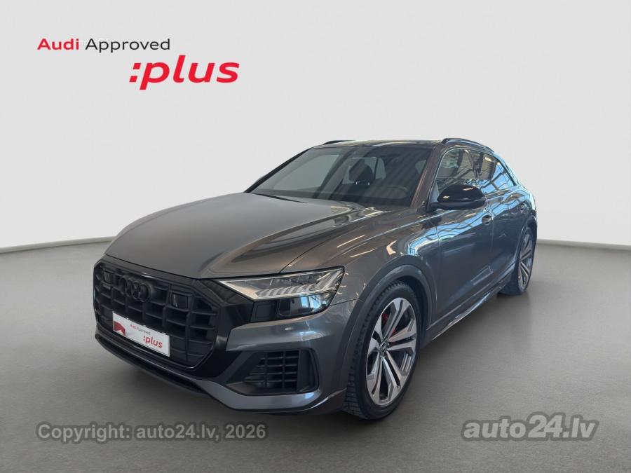 Grey Audi Q8 2020 in Tallinn, with an engine capacity of 3.00 L and mileage of 132 thousand km for 49900 €, photo 1 on AUTOMOTO.COM.LV