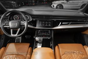 Grey Audi Q8 2020 in Riga, with an engine capacity of 3.00 L and mileage of 108 thousand km for 52490 €, photo 12 on AUTOMOTO.COM.LV