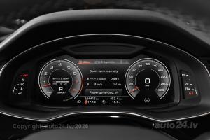 Grey Audi Q8 2020 in Riga, with an engine capacity of 3.00 L and mileage of 108 thousand km for 52490 €, photo 22 on AUTOMOTO.COM.LV