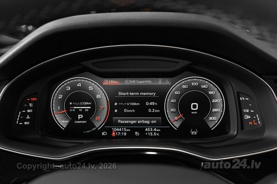 Grey Audi Q8 2020 in Riga, with an engine capacity of 3.00 L and mileage of 108 thousand km for 52490 €, photo 22 on AUTOMOTO.COM.LV