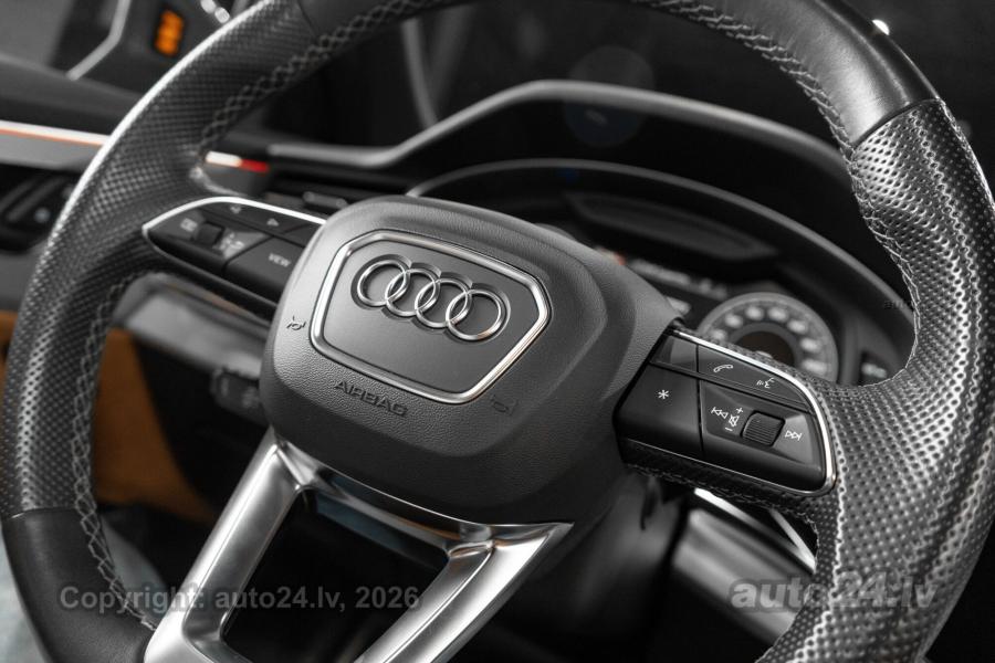 Grey Audi Q8 2020 in Riga, with an engine capacity of 3.00 L and mileage of 108 thousand km for 52490 €, photo 23 on AUTOMOTO.COM.LV