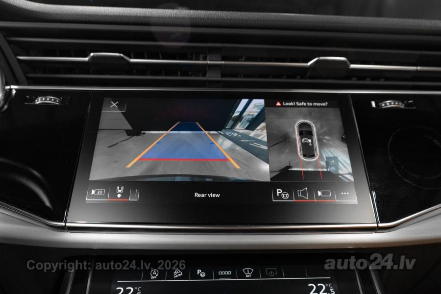 Grey Audi Q8 2020 in Riga, with an engine capacity of 3.00 L and mileage of 108 thousand km for 52490 €, photo 26 on AUTOMOTO.COM.LV