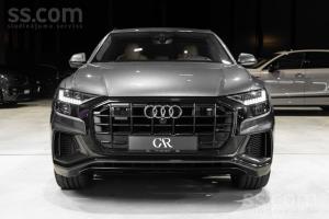 Grey Audi Q8 2020 in Riga, with an engine capacity of 3.00 L and mileage of 108 thousand km for 52490 €, photo 3 on AUTOMOTO.COM.LV