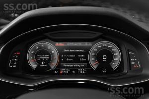 Grey Audi Q8 2020 in Riga, with an engine capacity of 3.00 L and mileage of 108 thousand km for 52490 €, photo 21 on AUTOMOTO.COM.LV