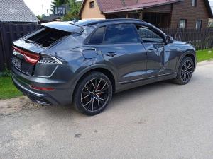 Серый Ауди Q8 2020 в Каунас, объемом двигателя 3.00 л и пробегом 49 тыс. км за 19200 €, фото 8 на AUTOMOTO.COM.LV