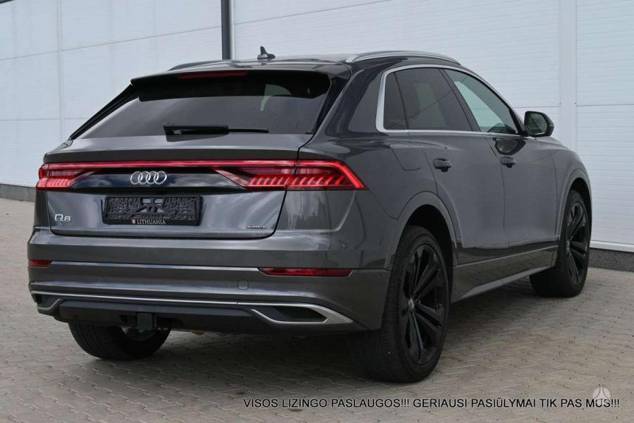 Grey Audi Q8 2020 in Kretinga, with an engine capacity of 3.00 L and mileage of 172 thousand km for 37199 €, photo 10 on AUTOMOTO.COM.LV