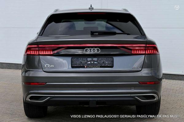 Grey Audi Q8 2020 in Kretinga, with an engine capacity of 3.00 L and mileage of 172 thousand km for 37199 €, photo 10 on AUTOMOTO.COM.LV