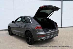 Grey Audi Q8 2020 in Kretinga, with an engine capacity of 3.00 L and mileage of 172 thousand km for 37199 €, photo 14 on AUTOMOTO.COM.LV