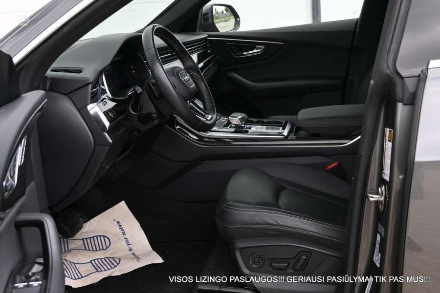 Grey Audi Q8 2020 in Kretinga, with an engine capacity of 3.00 L and mileage of 172 thousand km for 37199 €, photo 20 on AUTOMOTO.COM.LV