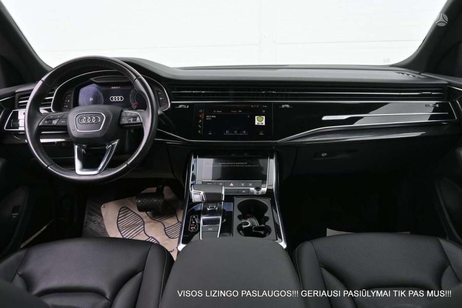Grey Audi Q8 2020 in Kretinga, with an engine capacity of 3.00 L and mileage of 172 thousand km for 37199 €, photo 33 on AUTOMOTO.COM.LV