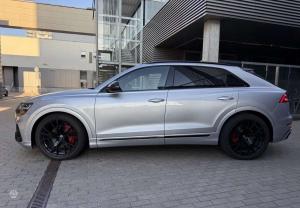 Grey Audi Q8 2020 in Vilnius, with an engine capacity of 3.00 L and mileage of 82 thousand km for 41499 €, photo 8 on AUTOMOTO.COM.LV