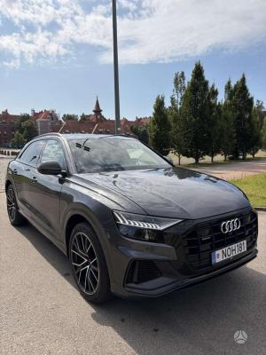 Pelēks Audi Q8 2020 Klaipėda, ar dzinēja tilpumu 3.00 L un nobraukumu 78 tūkst. km par 40900 €, foto  vietnē AUTOMOTO.COM.LV