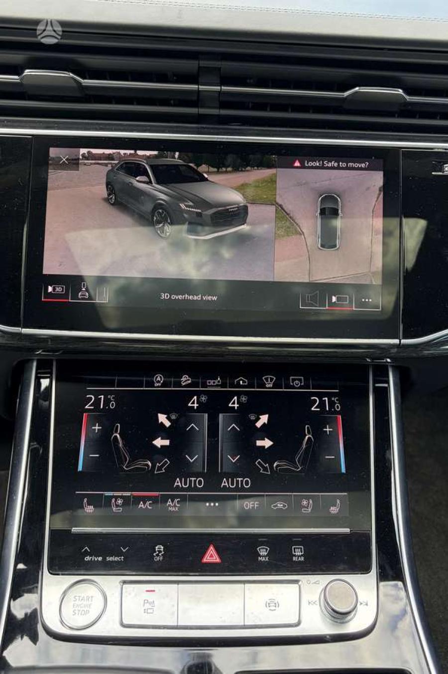 Pelēks Audi Q8 2020 Klaipėda, ar dzinēja tilpumu 3.00 L un nobraukumu 78 tūkst. km par 40900 €, foto 11 vietnē AUTOMOTO.COM.LV