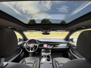Pelēks Audi Q8 2020 Klaipėda, ar dzinēja tilpumu 3.00 L un nobraukumu 78 tūkst. km par 40900 €, foto 13 vietnē AUTOMOTO.COM.LV