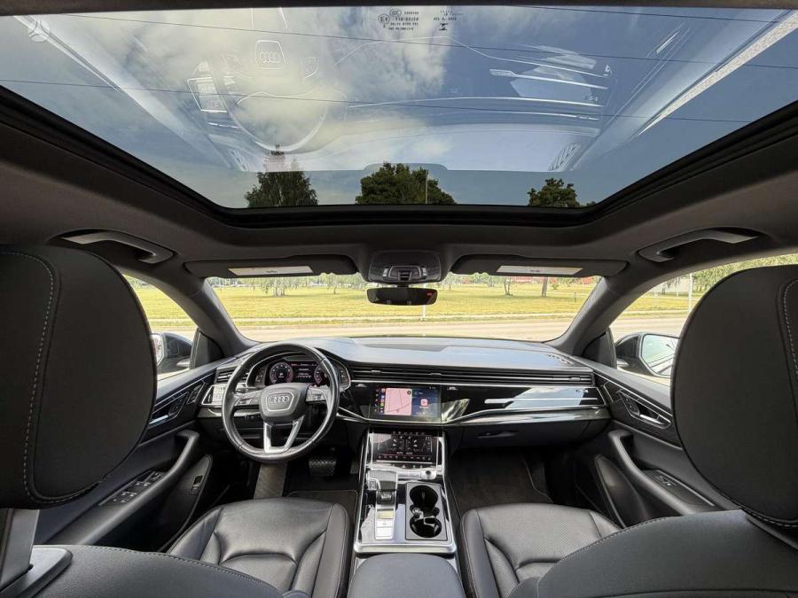Pelēks Audi Q8 2020 Klaipėda, ar dzinēja tilpumu 3.00 L un nobraukumu 78 tūkst. km par 40900 €, foto 13 vietnē AUTOMOTO.COM.LV