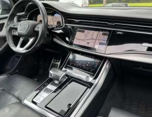 Pelēks Audi Q8 2021 Viļņa, ar dzinēja tilpumu 3.00 L un nobraukumu 150 tūkst. km par 56400 €, foto 10 vietnē AUTOMOTO.COM.LV