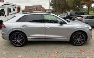 Pelēks Audi Q8 2021 Viļņa, ar dzinēja tilpumu 3.00 L un nobraukumu 150 tūkst. km par 56400 €, foto 14 vietnē AUTOMOTO.COM.LV