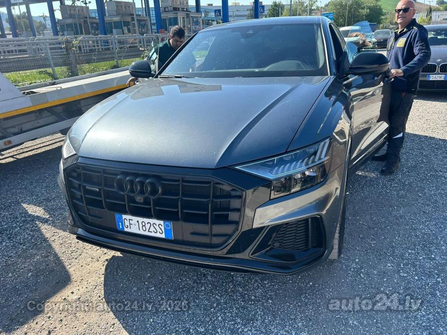 Pelēks Audi Q8 2021 Tallina, ar dzinēja tilpumu 3.00 L un nobraukumu 179 tūkst. km par 47900 €, foto 5 vietnē AUTOMOTO.COM.LV