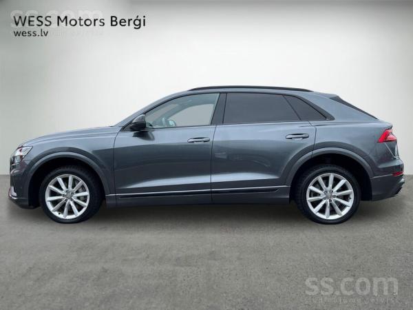 Pelēks Audi Q8 2021 Rīga, ar dzinēja tilpumu 3.00 L un nobraukumu 159 tūkst. km par 48900 €, foto 3 vietnē AUTOMOTO.COM.LV