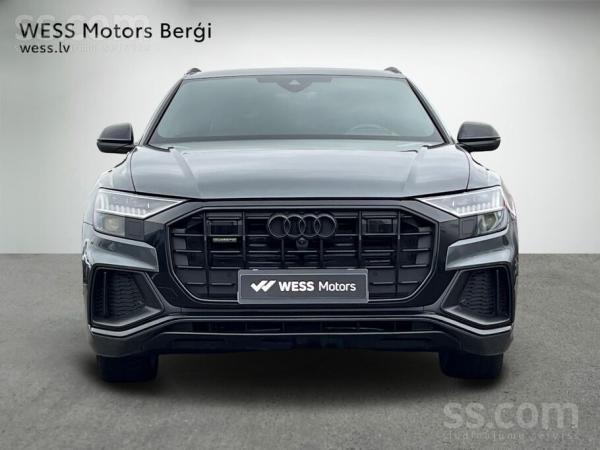 Pelēks Audi Q8 2021 Rīga, ar dzinēja tilpumu 3.00 L un nobraukumu 159 tūkst. km par 48900 €, foto 5 vietnē AUTOMOTO.COM.LV