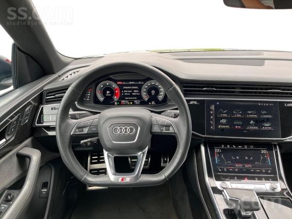 Pelēks Audi Q8 2021 Rīga, ar dzinēja tilpumu 3.00 L un nobraukumu 159 tūkst. km par 48900 €, foto 9 vietnē AUTOMOTO.COM.LV