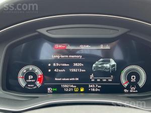 Pelēks Audi Q8 2021 Rīga, ar dzinēja tilpumu 3.00 L un nobraukumu 159 tūkst. km par 46700 €, foto 14 vietnē AUTOMOTO.COM.LV