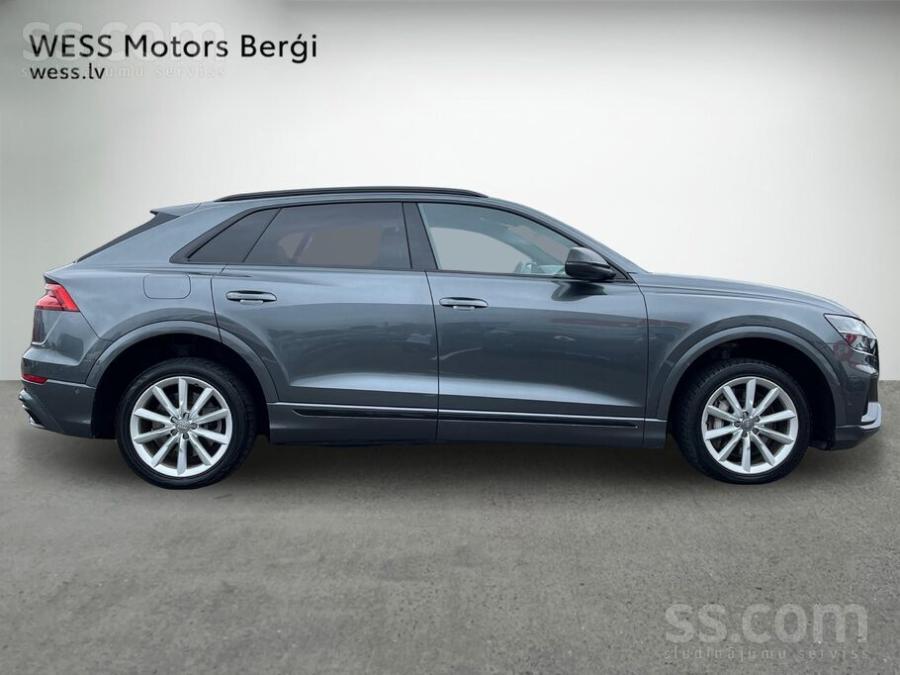 Pelēks Audi Q8 2021 Rīga, ar dzinēja tilpumu 3.00 L un nobraukumu 159 tūkst. km par 46700 €, foto 25 vietnē AUTOMOTO.COM.LV