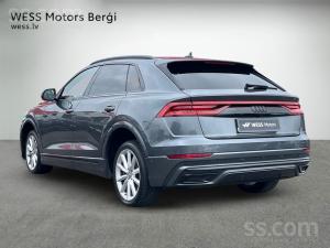 Pelēks Audi Q8 2021 Rīga, ar dzinēja tilpumu 3.00 L un nobraukumu 159 tūkst. km par 46700 €, foto 26 vietnē AUTOMOTO.COM.LV