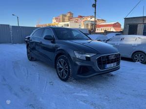 Pelēks Audi Q8 2022 Kauņa, ar dzinēja tilpumu 3.00 L un nobraukumu 45 tūkst. km par 39900 €, foto 2 vietnē AUTOMOTO.COM.LV