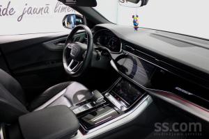 Grey Audi Q8 2022 in Riga, with an engine capacity of 3.00 L and mileage of 66 thousand km for 72000 €, photo 22 on AUTOMOTO.COM.LV
