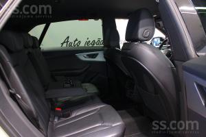 Grey Audi Q8 2022 in Riga, with an engine capacity of 3.00 L and mileage of 66 thousand km for 72000 €, photo 25 on AUTOMOTO.COM.LV